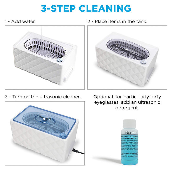 Ultrasonic Eyeglass Cleaner - Cleans Glasses And Jewelry – Eyeglass ...