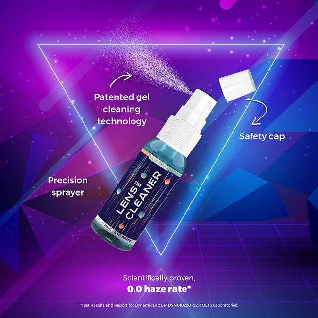 UltraVue Gel Lens Cleaner Spray For Eyeglasses and Screens – Eyeglass ...