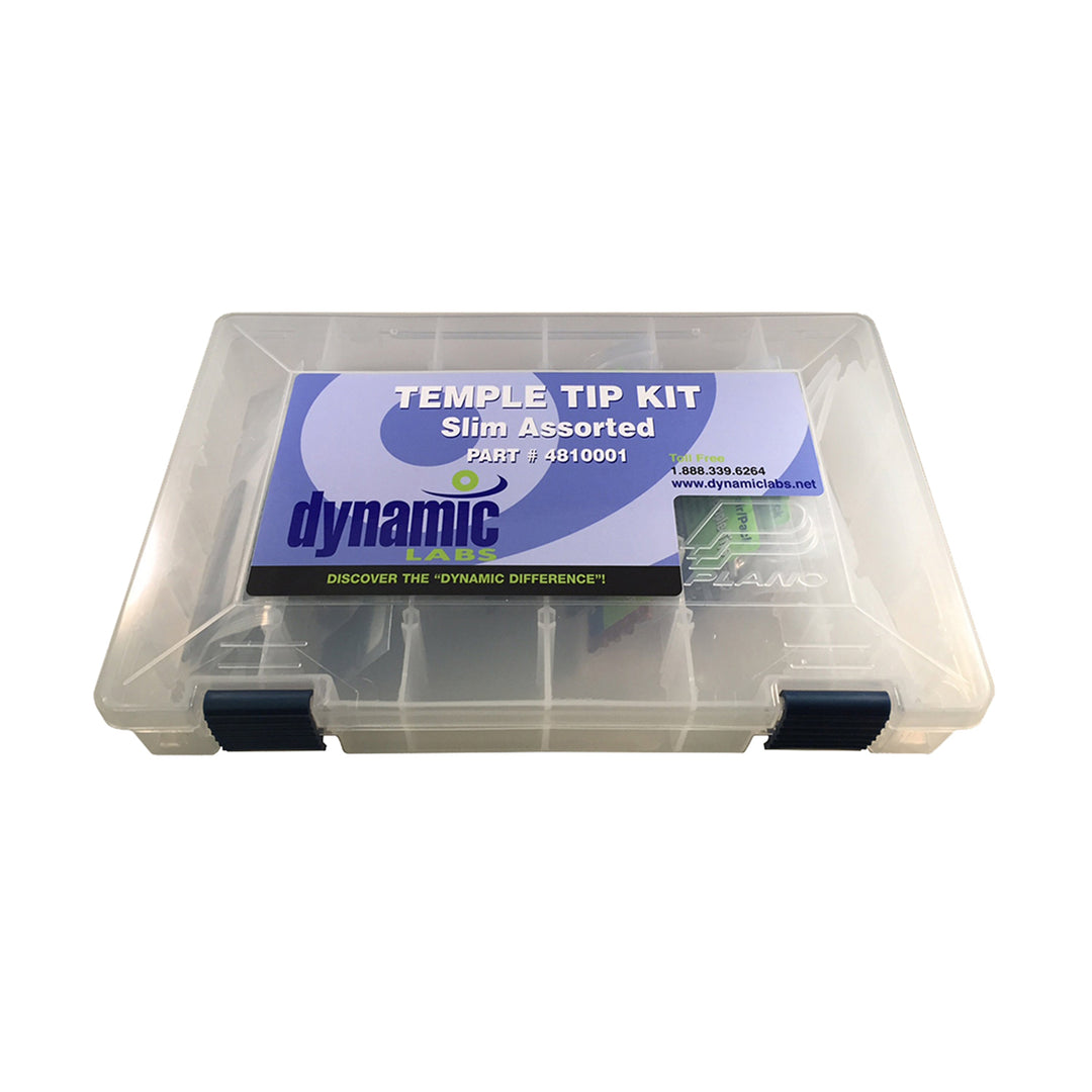 Slim Temple Tip Kit – 100 pair – Eyeglass Supply Store